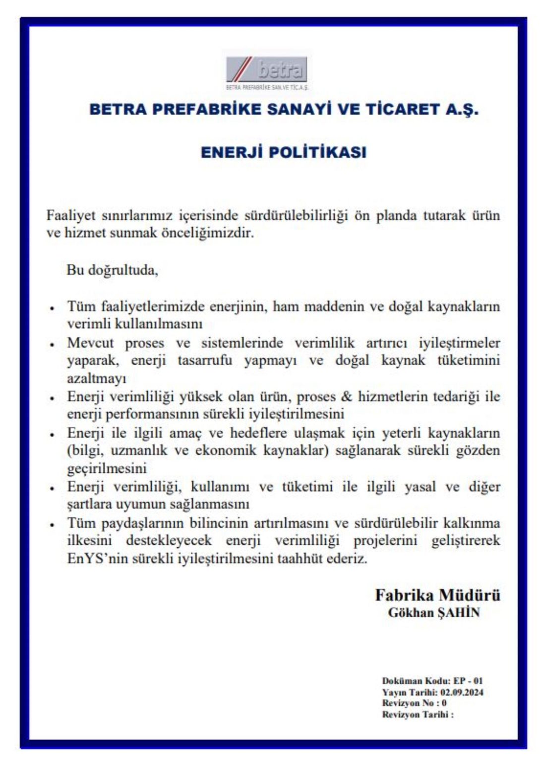 Certificates – Betra